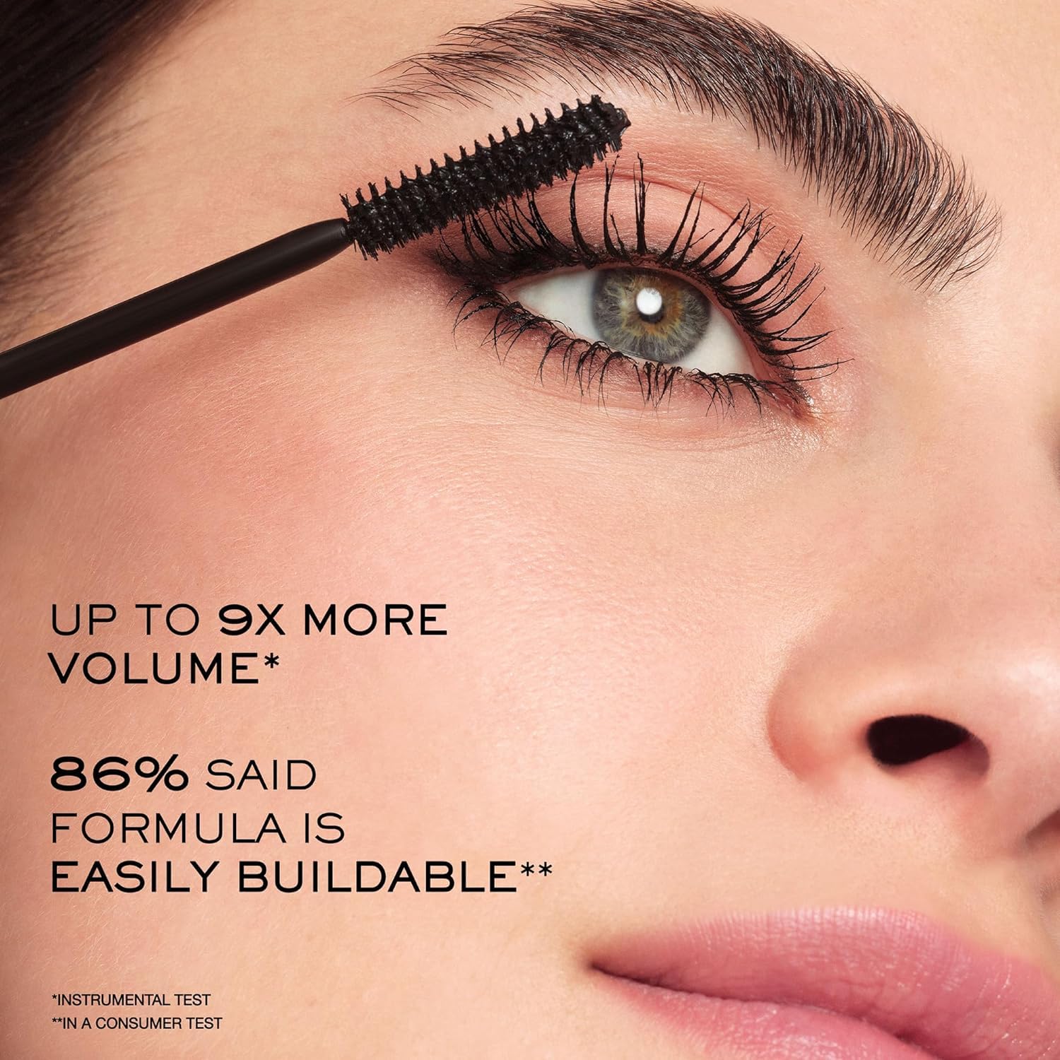 Lancôme Hypnôse Buildable & Voluminizing Mascara - Customizable Volume for a Natural or Bold Lash Look - No Smudging, Smearing or Flaking - Black