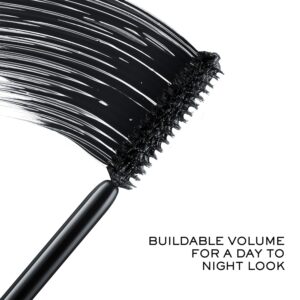 Lancôme Hypnôse Buildable & Voluminizing Mascara - Customizable Volume for a Natural or Bold Lash Look - No Smudging, Smearing or Flaking - Black