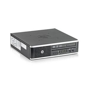 hp elite 8300 ultra-slim desktop pc, 2nd gen intel core i5 2.5ghz, 4gb, 250gb hdd, drw, windows 10 pro (renewed)