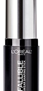 L'Oreal Paris Makeup Infallible Longwear Highlighter Shaping Stick, Up to 24hr Wear, Buildable Cream Highlighter Stick, 41 Slay in Rose, 0.3 oz.