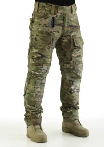 zapt tactical pants molle ripstop combat trousers hunting army camo multicam black pants for men (multicam camo, l)