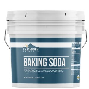 Earthborn Elements Baking Soda (1 Gallon) Sodium Bicarbonate, Cooking, Cleaning & Deodorizing