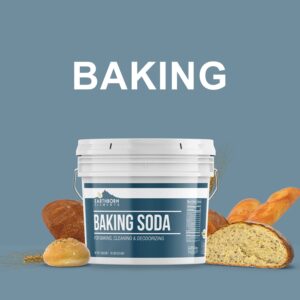 Earthborn Elements Baking Soda (1 Gallon) Sodium Bicarbonate, Cooking, Cleaning & Deodorizing