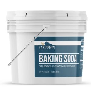 Earthborn Elements Baking Soda (1 Gallon) Sodium Bicarbonate, Cooking, Cleaning & Deodorizing