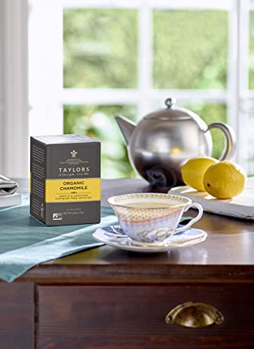 Taylors of Harrogate Organic Chamomile Herbal Tea, 50 Teabags