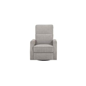 Emerald Home Tabor Wheat Swivel Reclining Glider with Swivel, Glider, and Reclining Functions Standard//Transitional