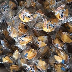 Fortune Cookies - Crisp Vanilla Cookies with Fun, Traditional Fortunes. 25 Wrapped Cookies