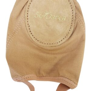 So Danca BA45 The Bullet - Half Sole Stretch Canvas Nude