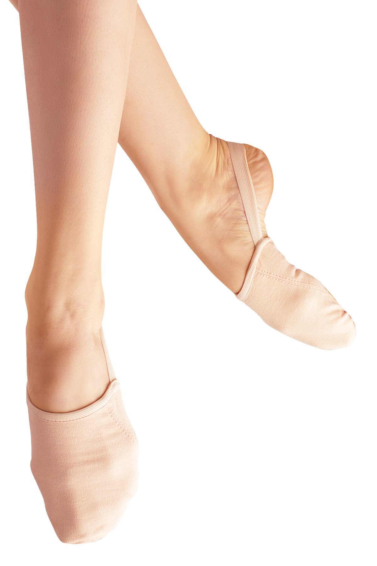 So Danca BA45 The Bullet - Half Sole Stretch Canvas Nude