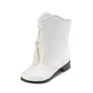 danshuz gotham majorette boots - white