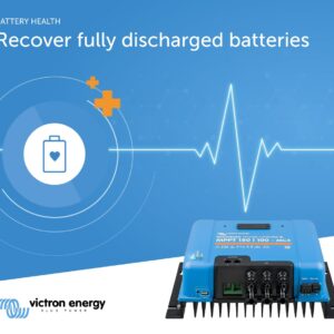 Victron Energy SmartSolar MPPT MC4 150V 100 amp 12/24/36/48-Volt Solar Charge Controller (Bluetooth)