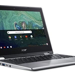 Acer Chromebook Spin 11 Convertible Laptop, Intel Celeron N3350, 11.6" HD Touch Display, 4GB DDR4, 32GB eMMC, 802.11ac WiFi, Wacom EMR Pen, CP311-1HN-C2DV