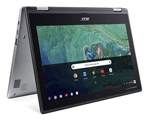 Acer Chromebook Spin 11 Convertible Laptop, Intel Celeron N3350, 11.6" HD Touch Display, 4GB DDR4, 32GB eMMC, 802.11ac WiFi, Wacom EMR Pen, CP311-1HN-C2DV