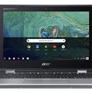 Acer Chromebook Spin 11 Convertible Laptop, Intel Celeron N3350, 11.6" HD Touch Display, 4GB DDR4, 32GB eMMC, 802.11ac WiFi, Wacom EMR Pen, CP311-1HN-C2DV