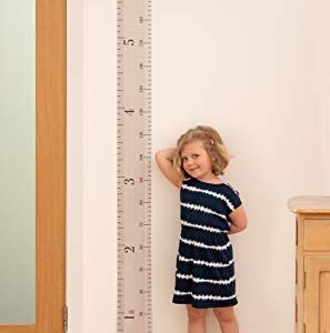 Measure Me! Baby Roll-up Growth Height Chart for Children Kids Room - Retro Ruler