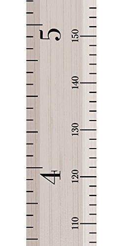 Measure Me! Baby Roll-up Growth Height Chart for Children Kids Room - Retro Ruler