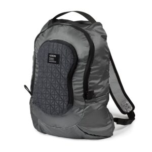 Lexon Peanut Foldable Light Weight Backpack (Gun Metal)