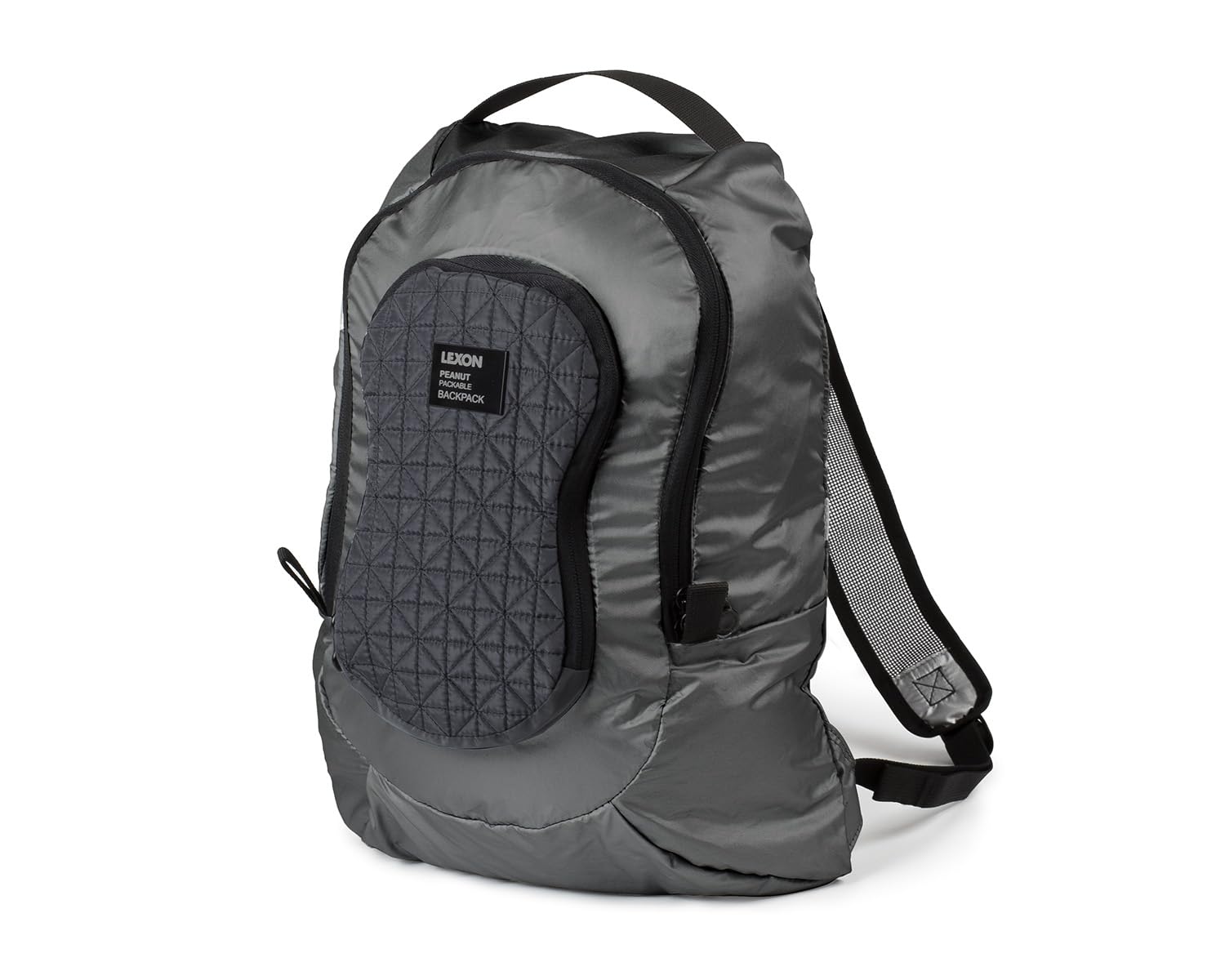 Lexon Peanut Foldable Light Weight Backpack (Gun Metal)