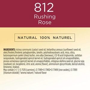 Burt's Bees 100% Natural Glossy Liquid Lipstick, Rushing Rose, 1 Tube