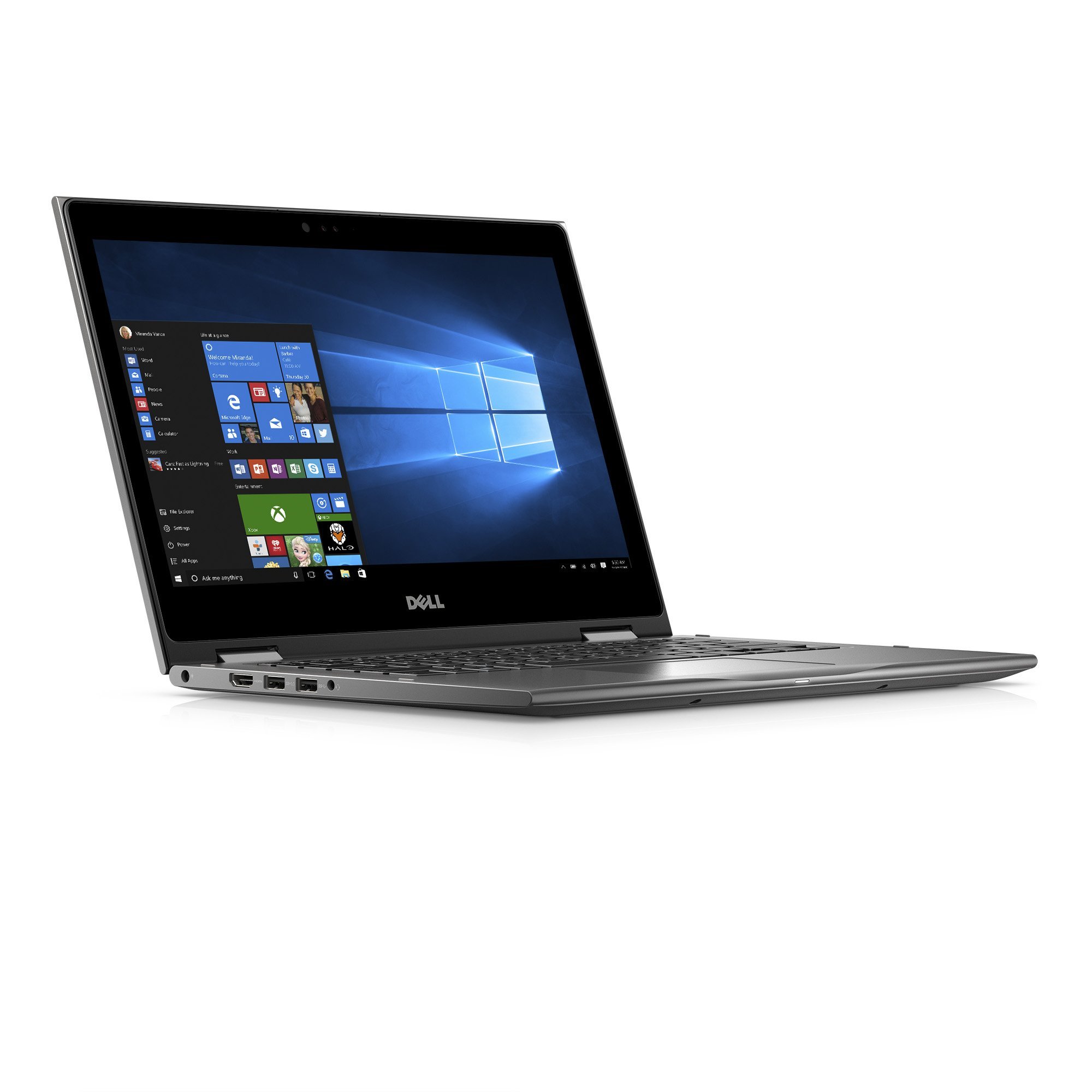 Dell Inspiron i5378-7171GRY 13.3 FHD 2-in-1 (7th Generation Intel Core i7, 8GB, 256GB SSD) Microsoft Signature Image (Renewed)