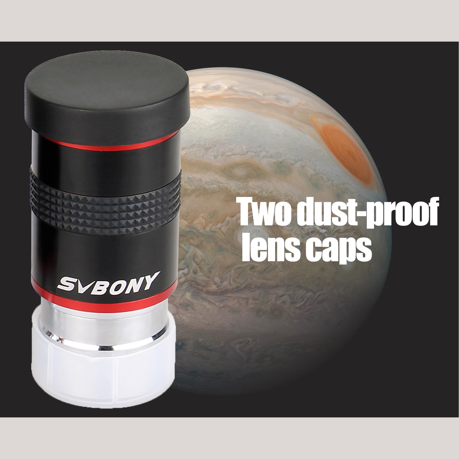 SVBONY Telescope Eyepiece, 68 Degree Ultra Wide Angle Eyepiece 6mm, High Definition Fully Coated Telescope Accessories for Planetary Observation