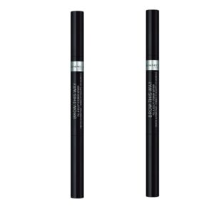 Rimmel Brow This Way Fill & Sculpt Eyebrow Definer, Soft Black