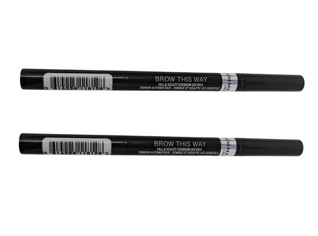 Rimmel Brow This Way Fill & Sculpt Eyebrow Definer, Soft Black