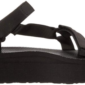 Teva Women's Flatform Universal Black 9 M