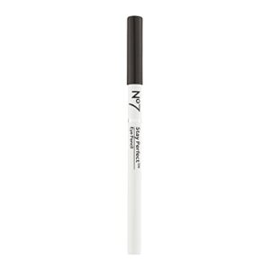 no7 stay perfect amazing eye pencil - black - precision tip pencil eyeliner for silky, effortlessly smooth texture - up to 12 hrs of long wearing, waterproof pigment (1g)