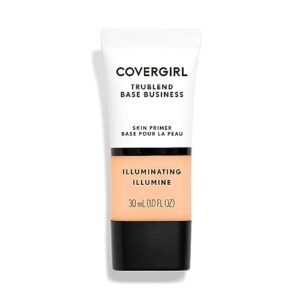 covergirl base business face primer, illuminating 400, 1.0 fl ounce