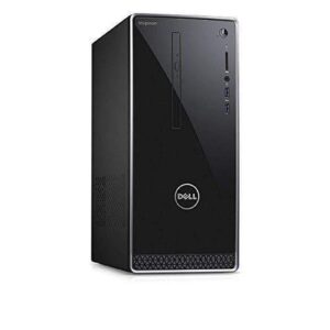 Dell i3668-5113BLK Desktop Computer - Inspiron 3668 Core i5 i5 7400 12 GB RAM 1 TB HDD Black Windows 10 Home 64 bit DVD Writer (Renewed)