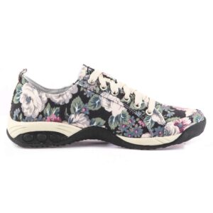 Therafit Sienna Women's Side Zip Sport Casual ShoeFloral / 8