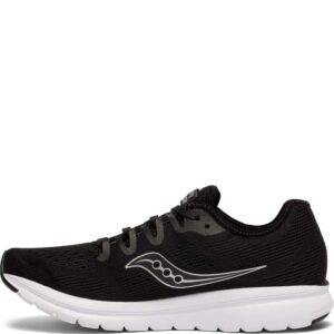 saucony women's versafoam flare running shoe, black, 8.5