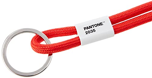 Copenhagen Design PANTONE Key Chain L, long key hanger, nylon, red, 2035 C