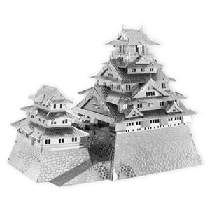 fascinations metal earth premium series osaka castle 3d metal model kit