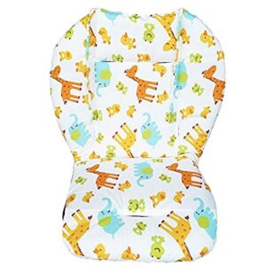 twoworld baby high chair seat cushion liner mat pad cover animal breathable