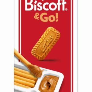 Lotus Biscoff & GO, Cookie Butter and Breadsticks Snack Pack, non GMO + Vegan, 1.6 Oz (Pack of 8)