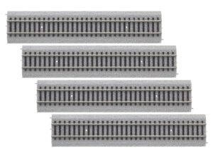 lionel ho gauge track, 9" straight magnelock pack of 4