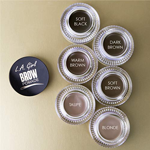 L.A. Girl Brow Pomade, Dark Brown, 0.11 oz.