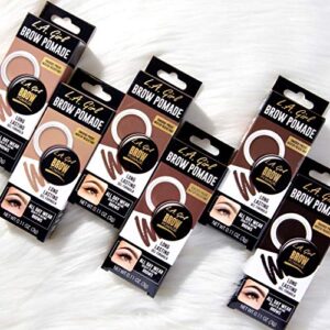 L.A. Girl Brow Pomade, Dark Brown, 0.11 oz.