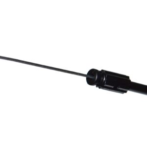 Recliner-Handles Replacement Cable 2 1/8" Exposed Wire, 3mm Barrel-Tip, 6mm Barrel, 38" Overall Length