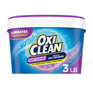 oxiclean odor blasters versatile odor and stain remover powder, 3 lb