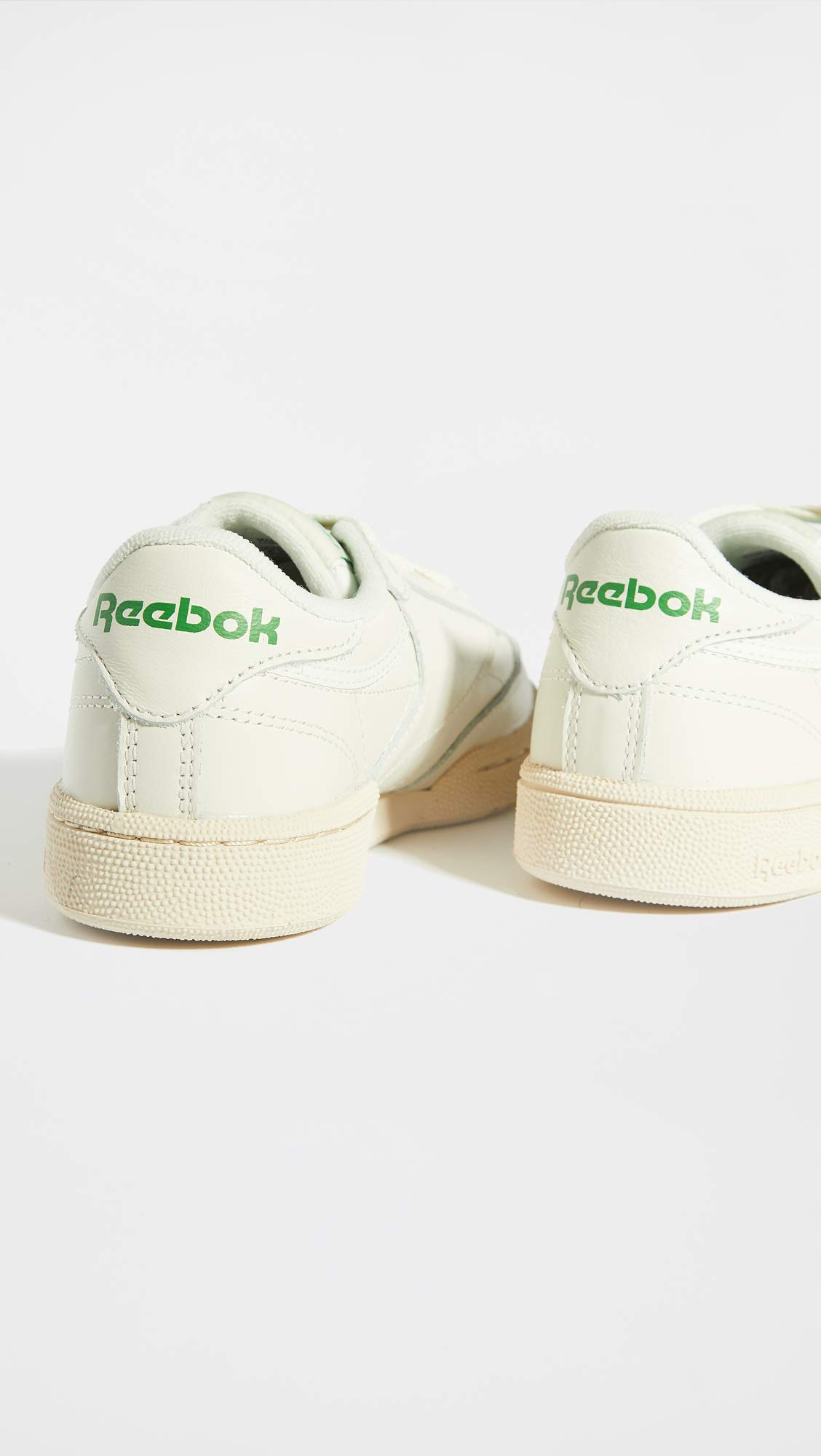 Reebok Women's Club C 85 Vintage Sneaker, Chalk/Glen Green/Paperwhite/Excellent RED, 11