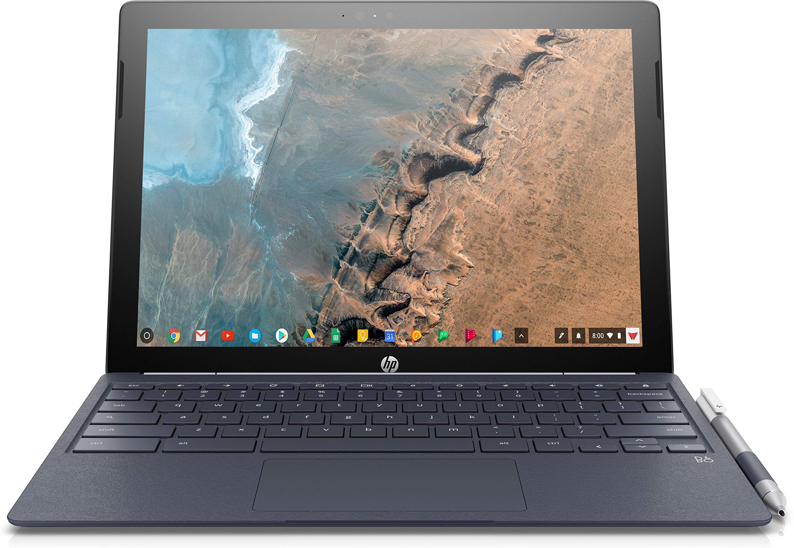 HP 2-in-1 12.3" Touch-Screen Chromebook Intel Core M - 4GB Memory - 32GB eMMC Flash Memory (X2 12-F014D) White - New