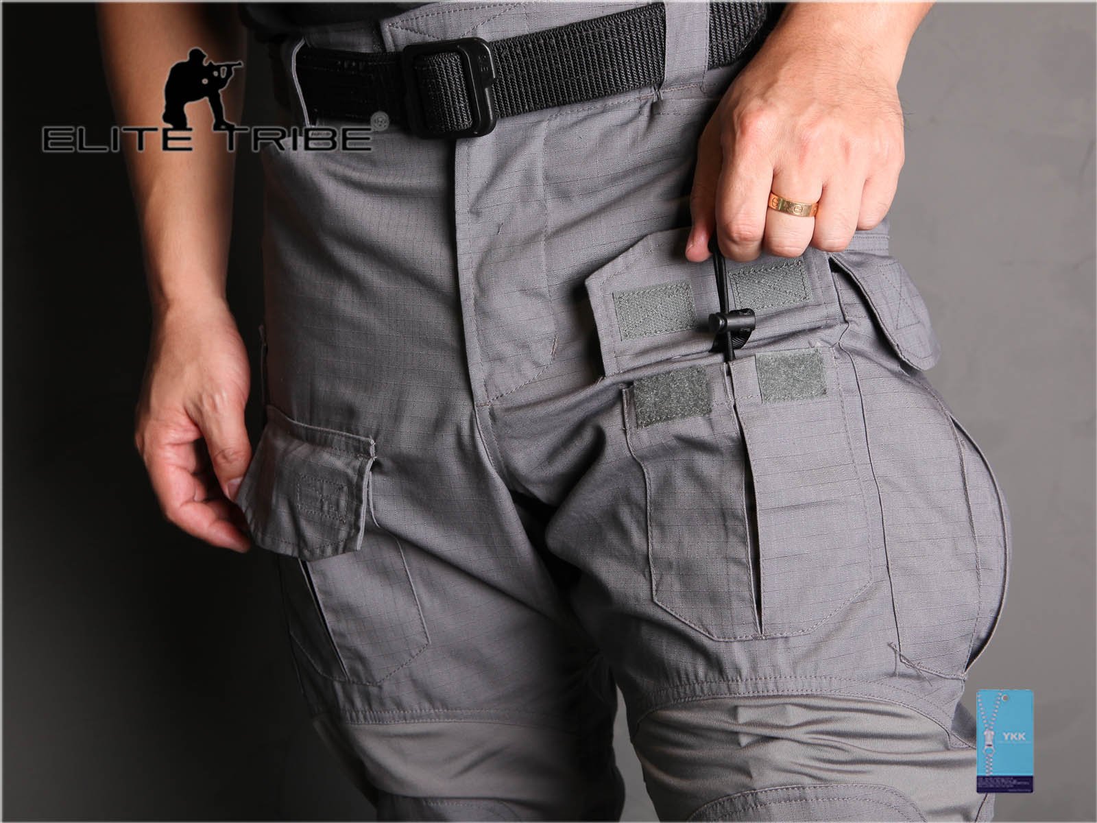 Airsoft Military BDU Tactical Suit Combat Gen3 Uniform Shirt Pants Wolf Gray (XL)