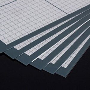 A3 Non Slip Vinyl Cutter Plotter Cutting Mat with Craft Sticky Printed Grid, 460mm*300mm