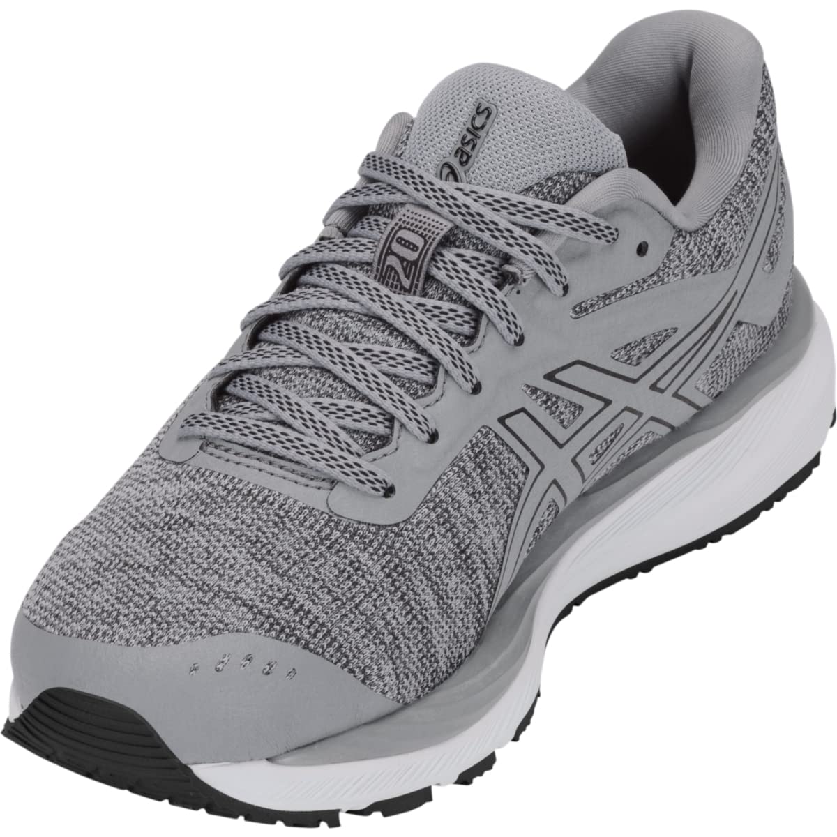 ASICS Women's Gel-Cumulus 20 MX Running Shoes, 7, Stone Grey/Black