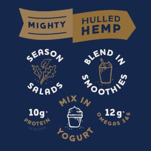 Mighty Seed Hemp Hulled Seeds, 24 Ounce