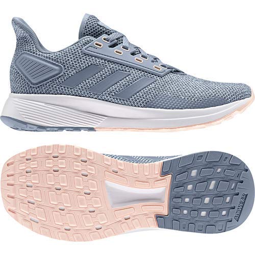 adidas womens Duramo 9 Grey/Grey/Ash Grey 7