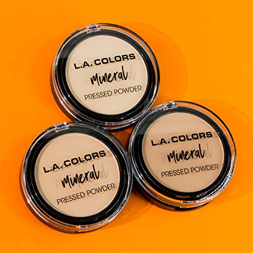 L.A. COLORS Mineral Pressed Powder, Creamy Natural